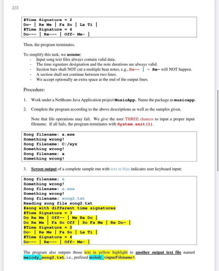 Solved Aim: 1. practise file 1/0 and exception handling; 2. | Chegg.com