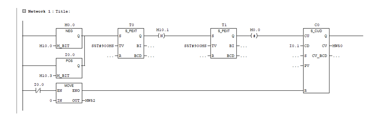 Solved The PLC code given above is run in the OB1 block. | Chegg.com