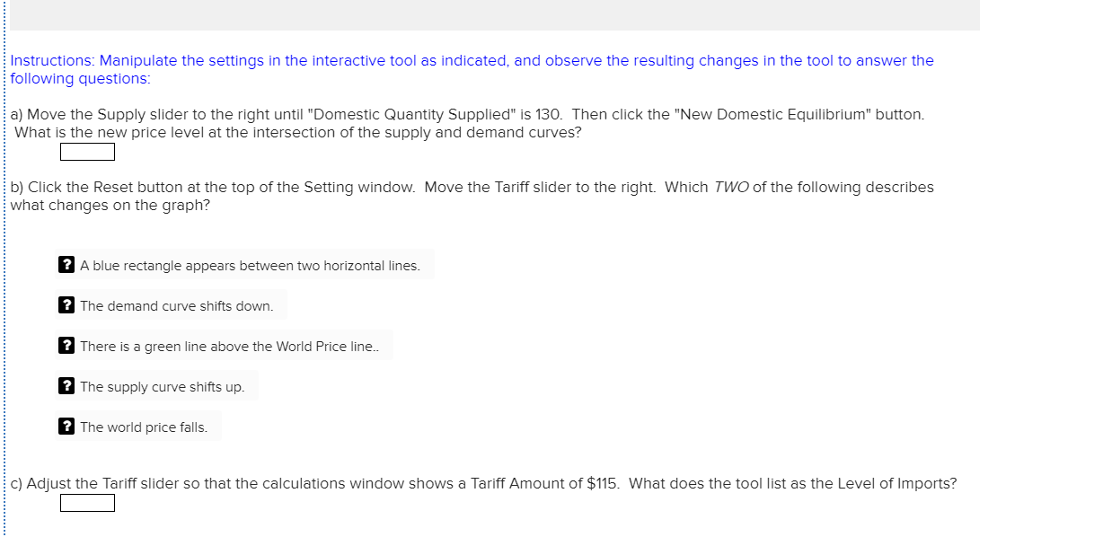 Solved Refer to the interactive below: Imports and Trade LL. | Chegg.com Solved Refer to the interactive below: Imports and Trade LL. | Chegg.com