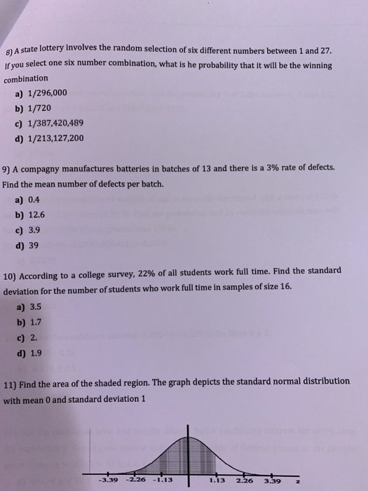 Solved RI A state lottery involves the random selection of | Chegg.com