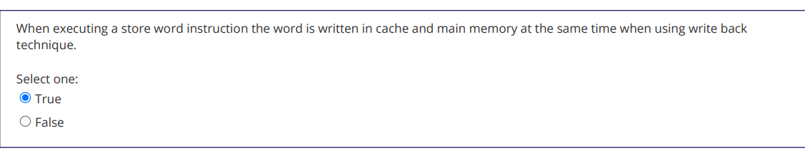 Solved When executing a store word instruction the word is | Chegg.com