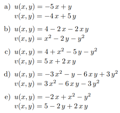 Solved Classify the complex variable function f (z) = u (x, | Chegg.com