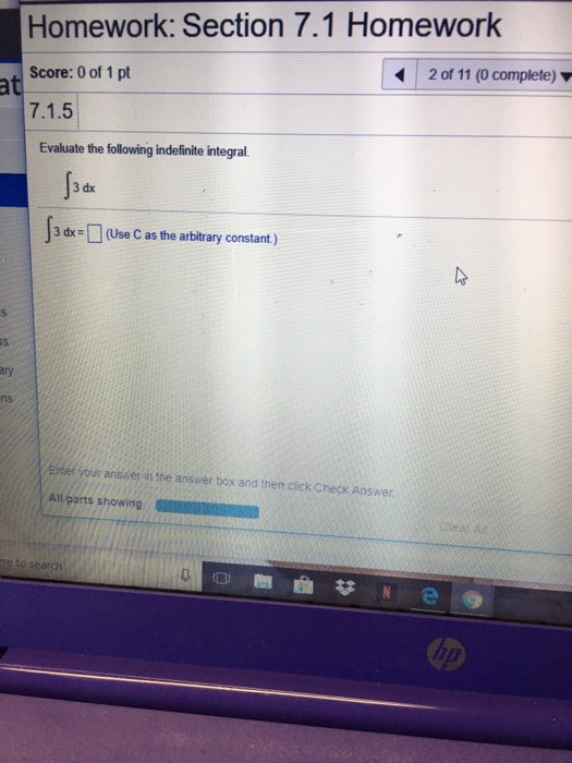 Solved Homework Section 7 1 Homework Score 0 Of 1 Pt 2 Of