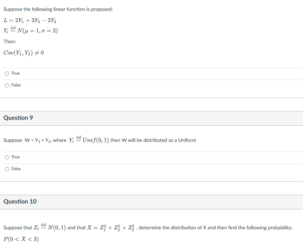 Solved Suppose the following linear function is proposed: | Chegg.com
