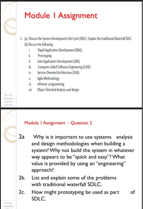 Solved Module l Assignment 1. (a) Discuss the System | Chegg.com Solved Module l Assignment 1. (a) Discuss the System | Chegg.com