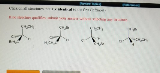 Solved Review Topics References Click on all structures that | Chegg.com