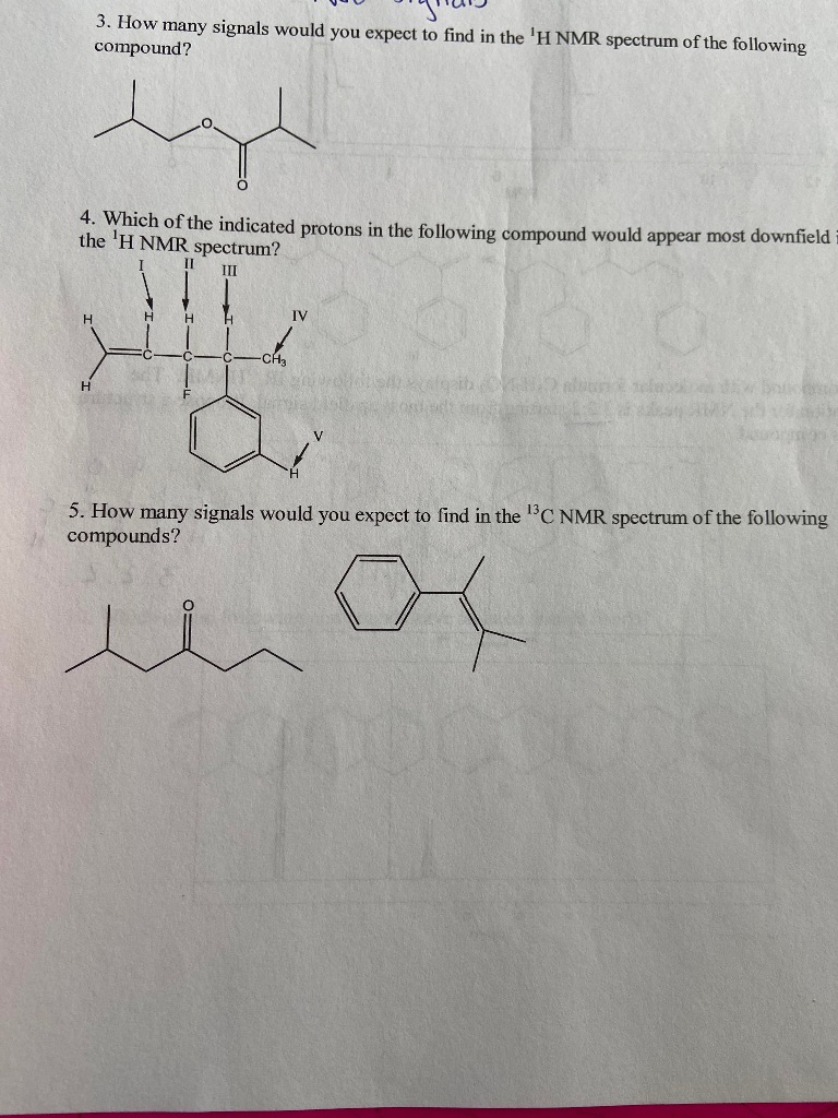 Solved 8. A compound with molecular formula C3H.O, displays | Chegg.com