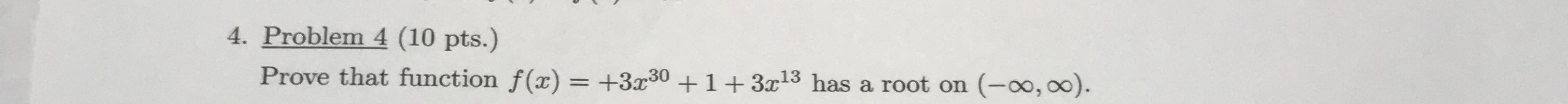 Solved 4. Problem 4 (10 pts.) Prove that function f(x) = | Chegg.com