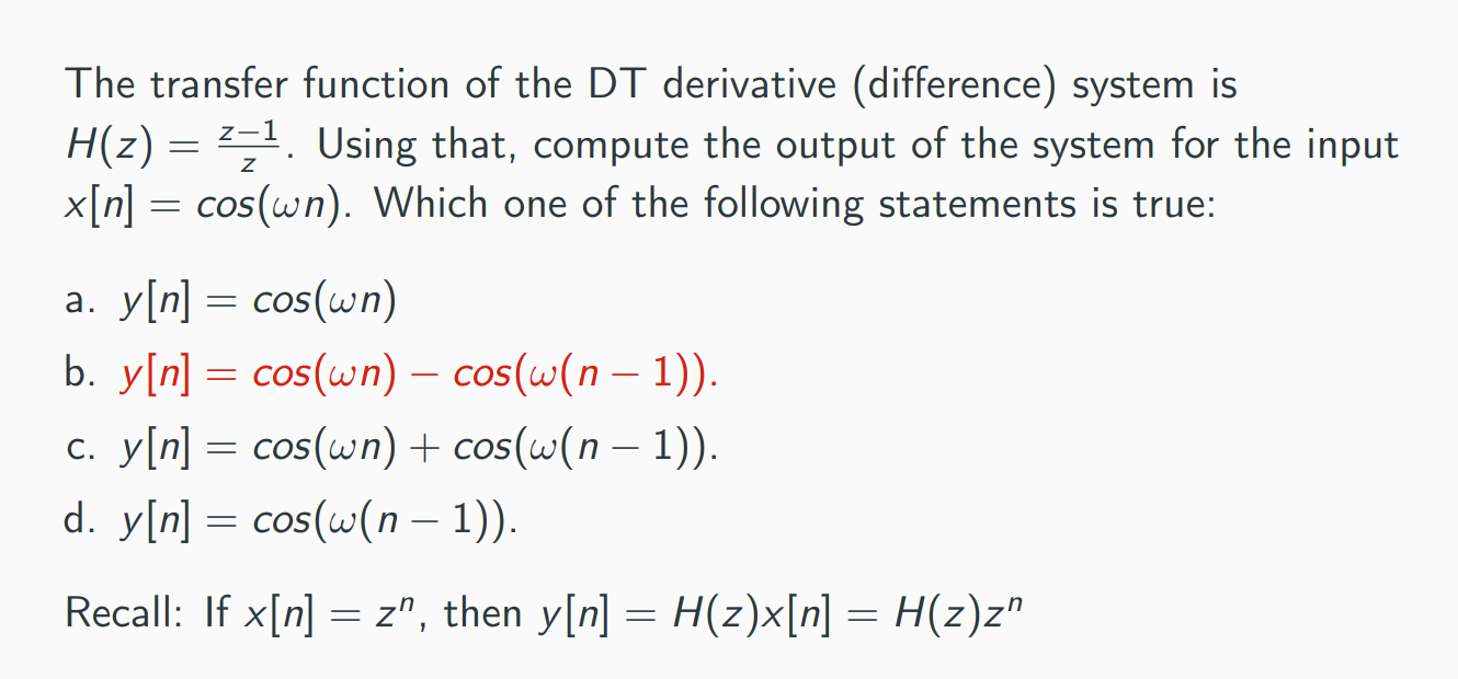 Solved Here are four sample questions from my lecture notes. | Chegg.com