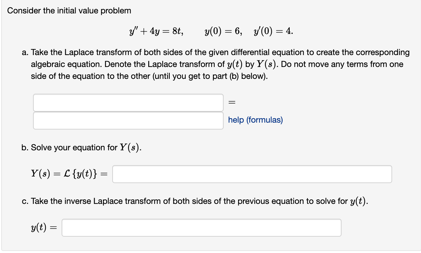 Solved Consider the initial value problem | Chegg.com