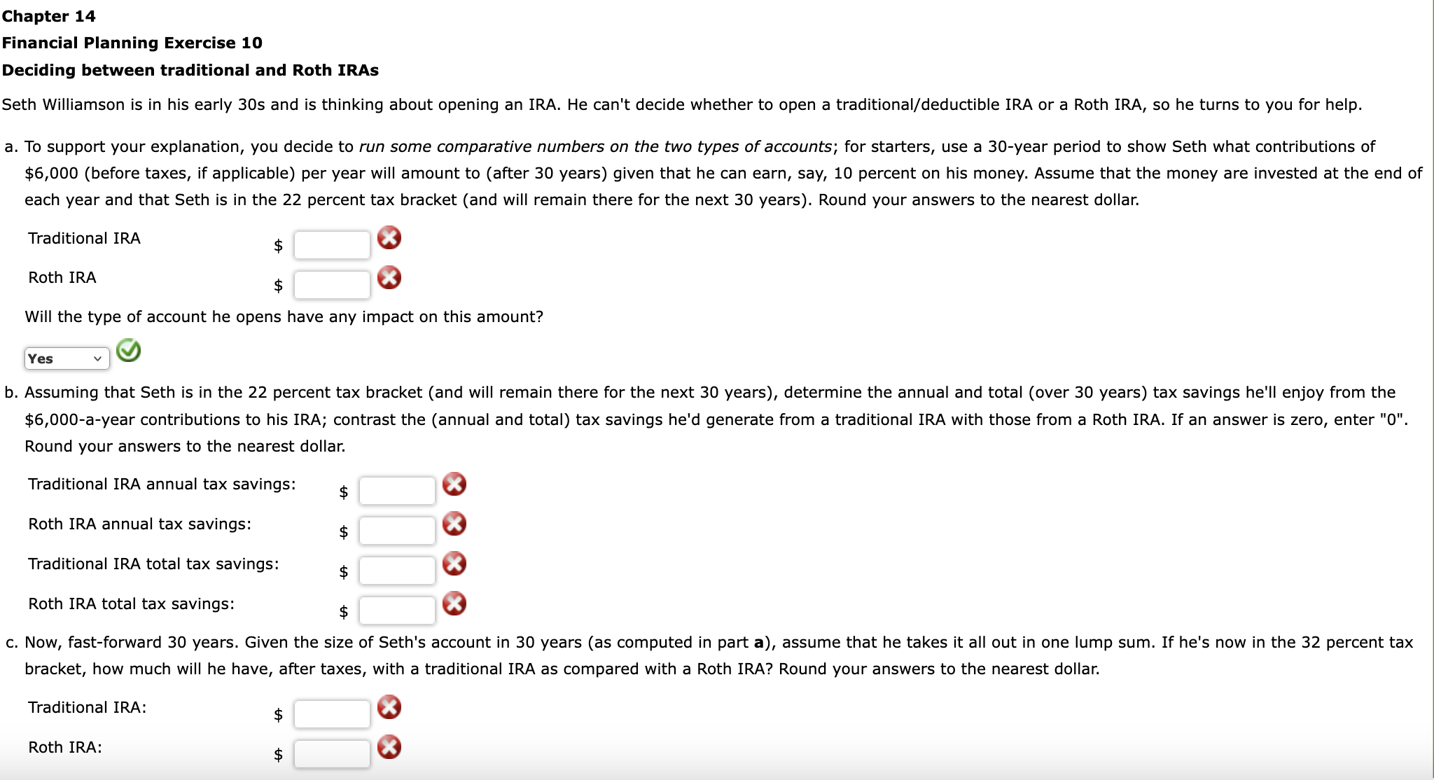 Solved (14-8)Financial Planning Exercise 10Deciding between | Chegg.com
