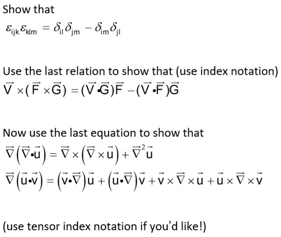 Solved Show that Eijk@km = 0; Ojm - dimoji Use the last | Chegg.com