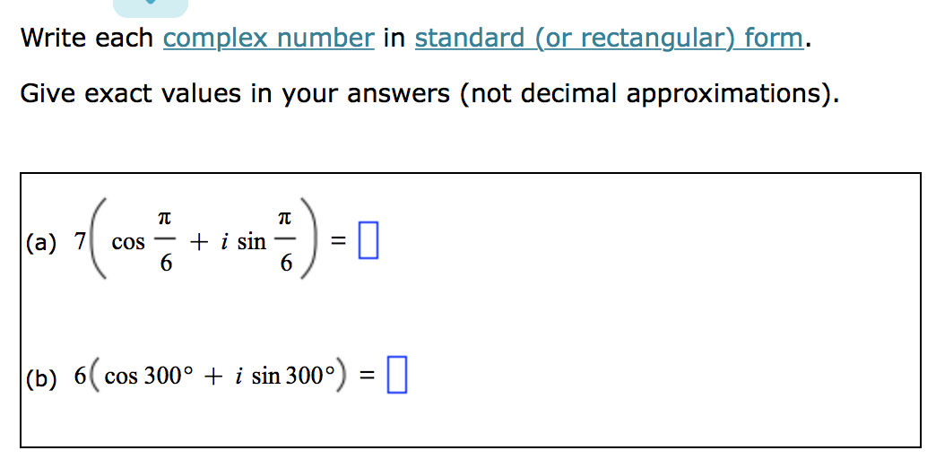 Solved Write the complex number z=4+i in trigonometric form | Chegg.com