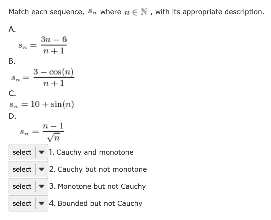 Solved Consider ER and the functions listed here: f(x)= | Chegg.com