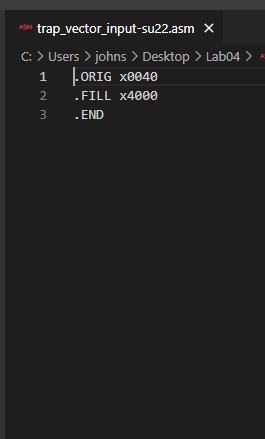 TRAPS and Multiple Files Programming Lab #4 CEG | Chegg.com