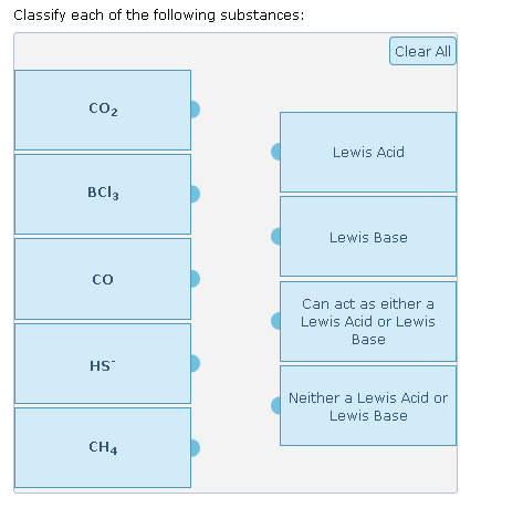 Solved Classify each of the following substances:Match: | Chegg.com