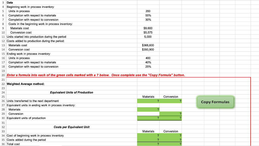 Solved 3 Data 4 Beginning work in process inventory: 5 Units | Chegg.com