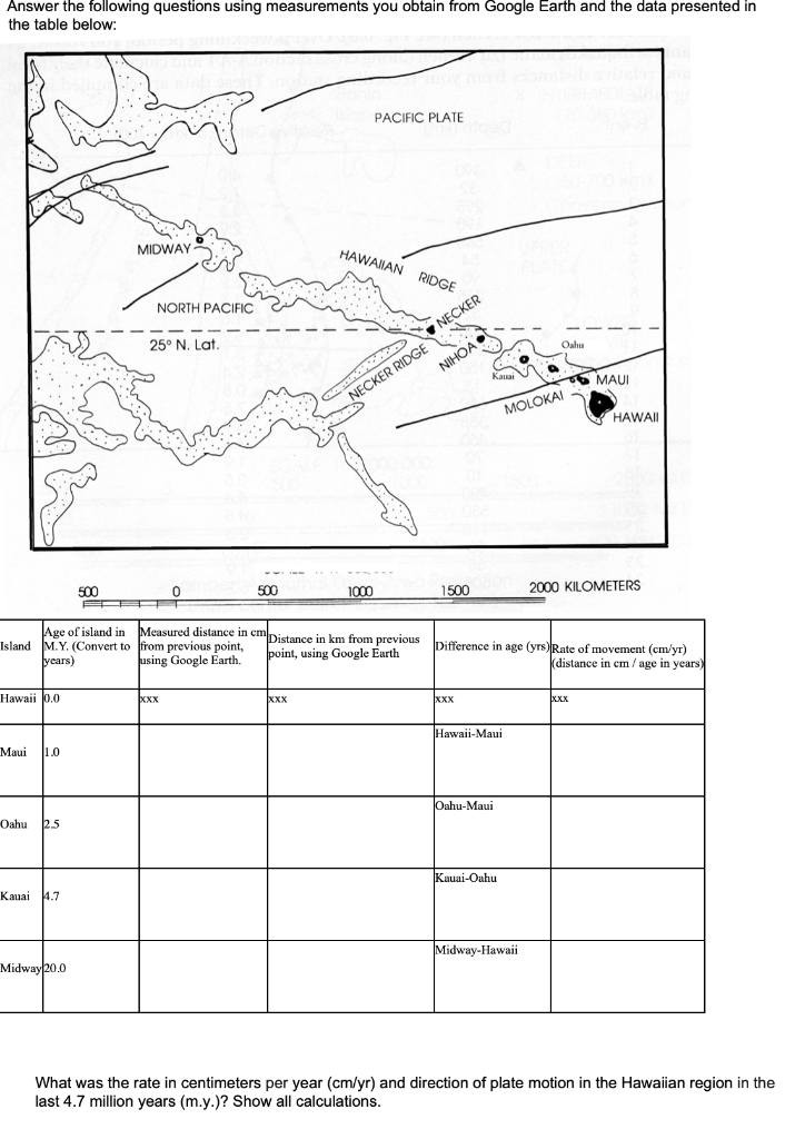 Solved Answer the following questions using measurements you | Chegg.com