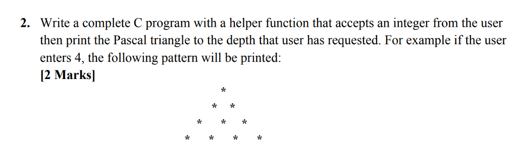 Solved Write a complete C program with a helper function | Chegg.com