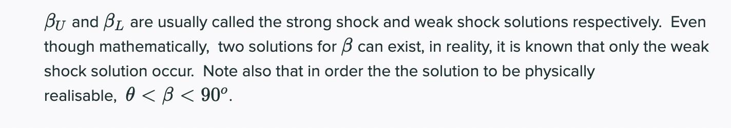 Solved Attached Oblique shock В Detached shock M М. O max M | Chegg.com