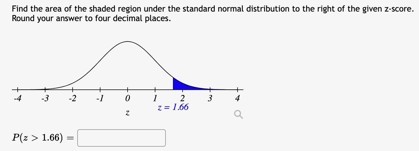 Solved Using The Standard Normal Distribution Find The Two