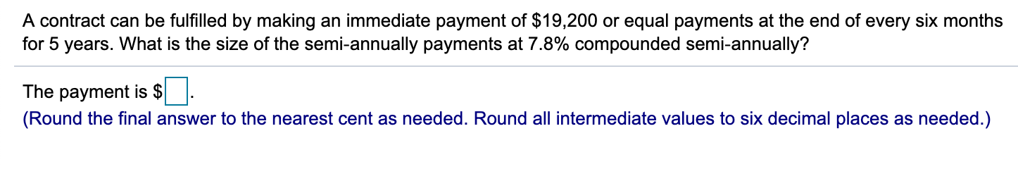 Solved A contract can be fulfilled by making an immediate | Chegg.com