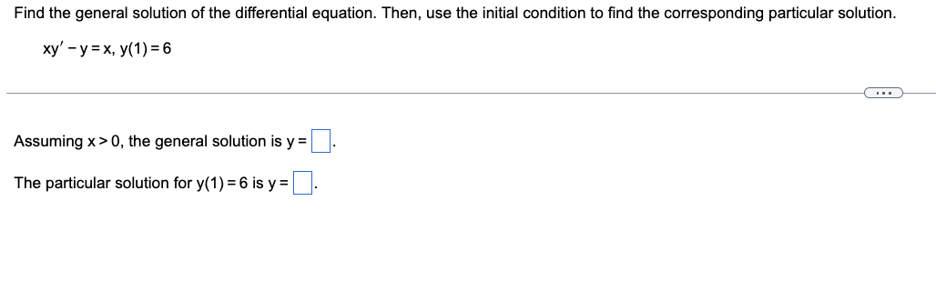 Solved Find the general solution of the differential | Chegg.com