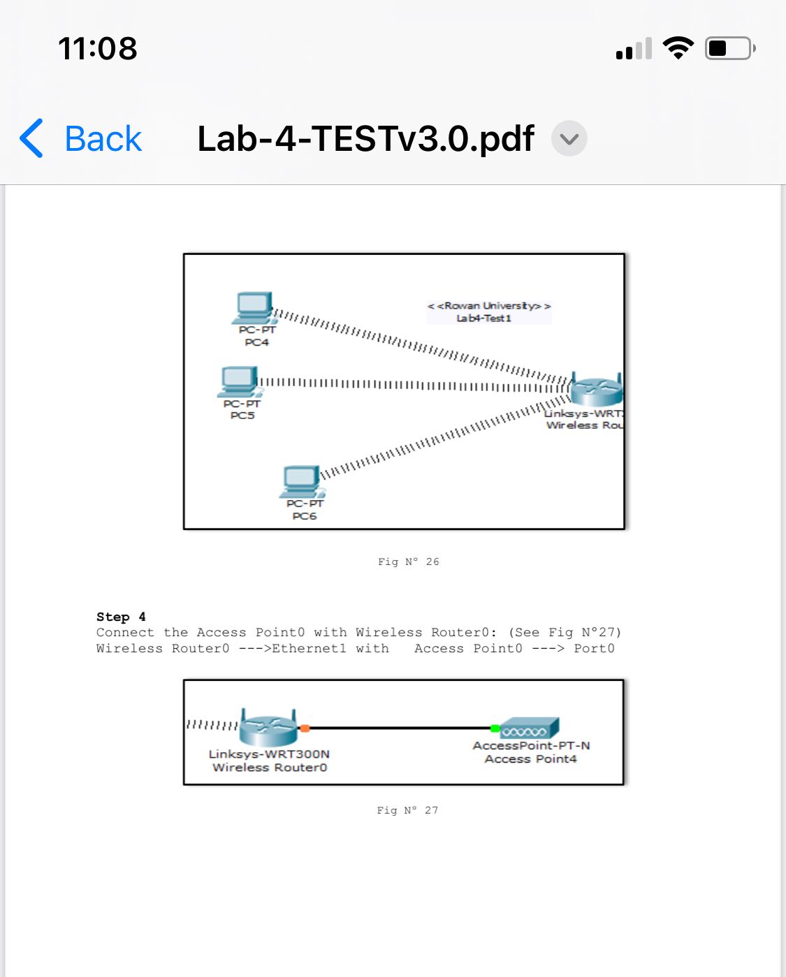 Solved Lab-4-TESTV3.0.pdf Fig N∘13 Fig N∘Step 2.3 Continue | Chegg.com