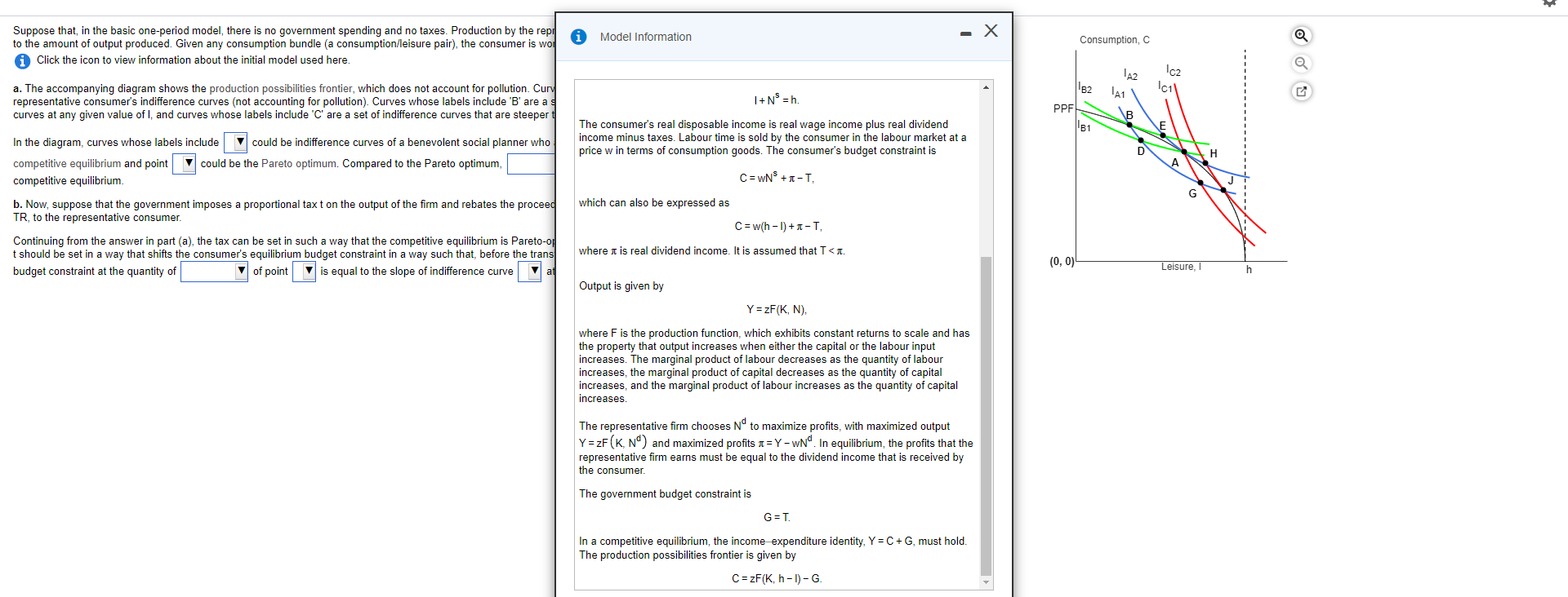 Solved Suppose that, in the basic one-period model, there is | Chegg.com