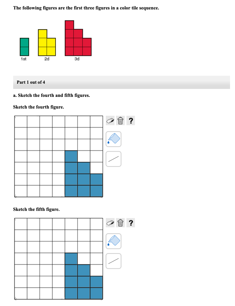 Solved The following figures are the first three figures in | Chegg.com