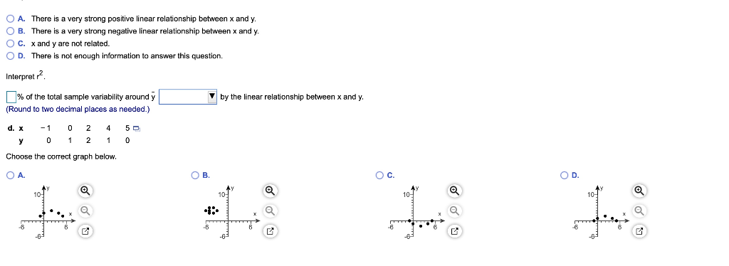 Solved Construct a scattergram for each data set. Then | Chegg.com