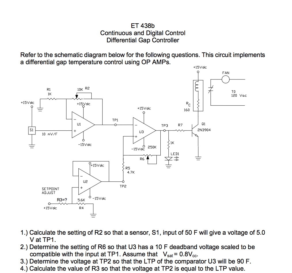 ET 438b Continuous and Digital Control Differential | Chegg.com
