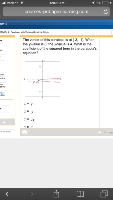 Solved all Verizon 12:05 AM courses-prd.apexlearning.com m 2 | Chegg.com