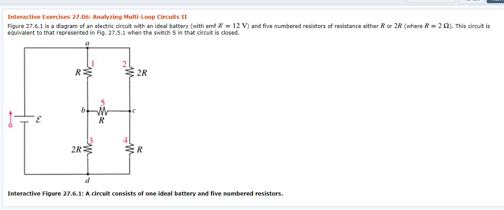 Solved Interactive Exercises 27.06: Analyzing Multi-Loop | Chegg.com
