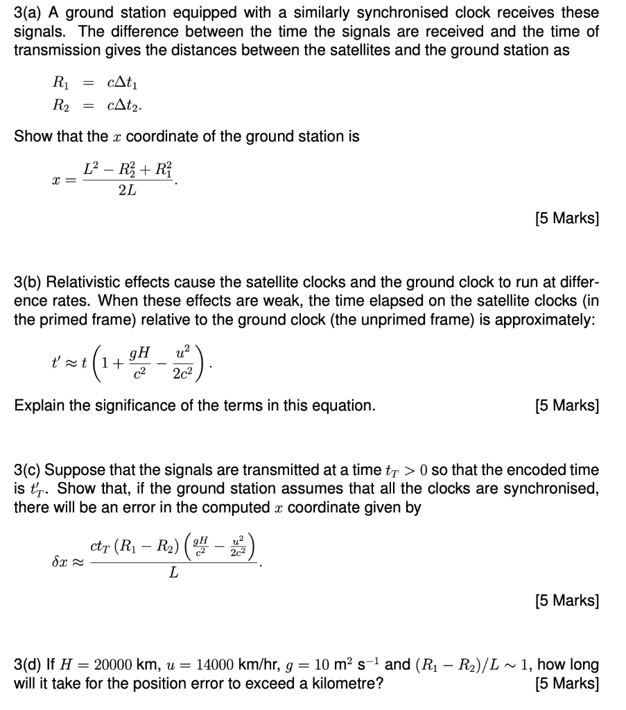 Solved QUESTION 3 [Total marks: 20] This question concerns | Chegg.com