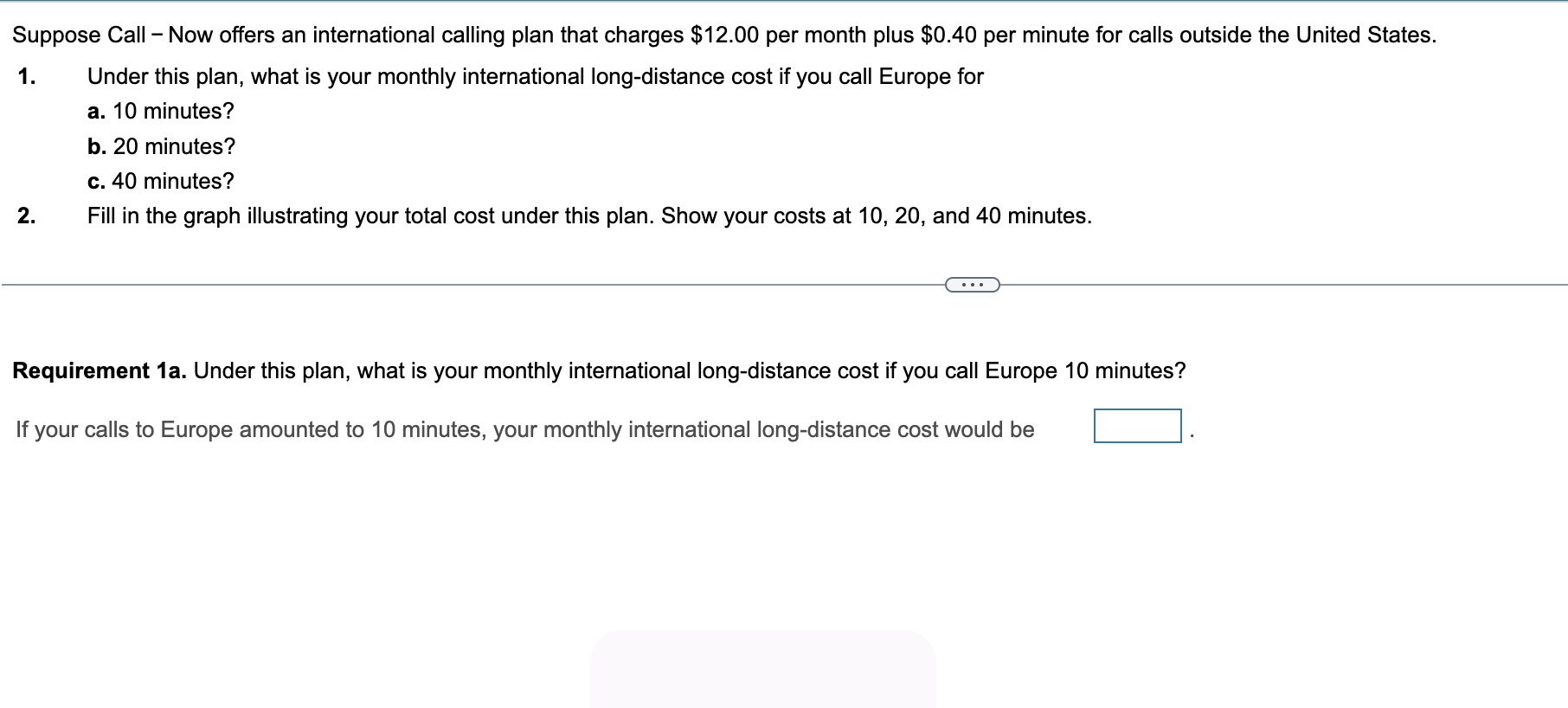 Solved Suppose Call - Now offers an international calling | Chegg.com