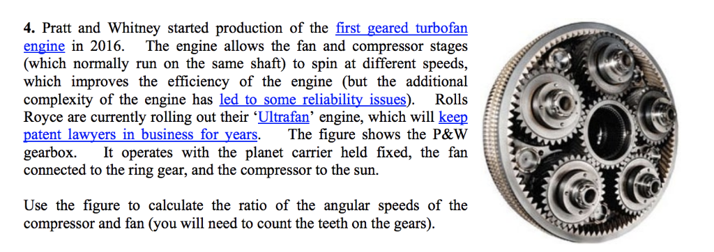 4. Pratt and Whitney started production of the first | Chegg.com