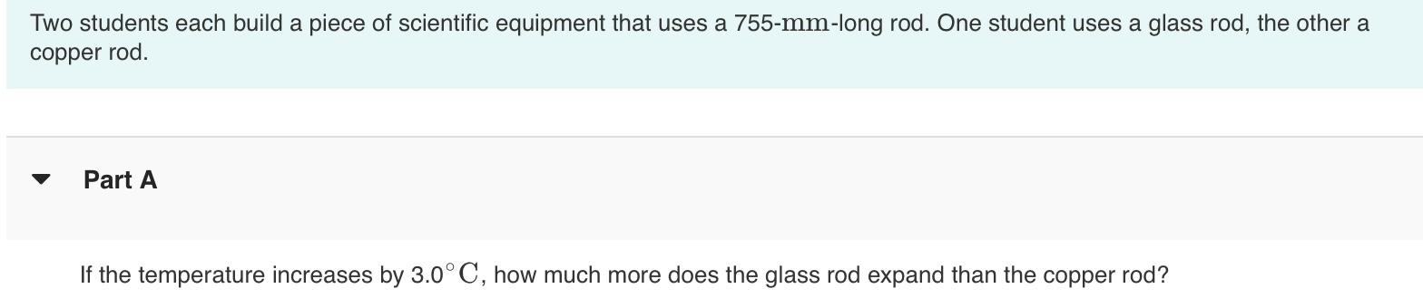 Solved Two students each build a piece of scientific | Chegg.com
