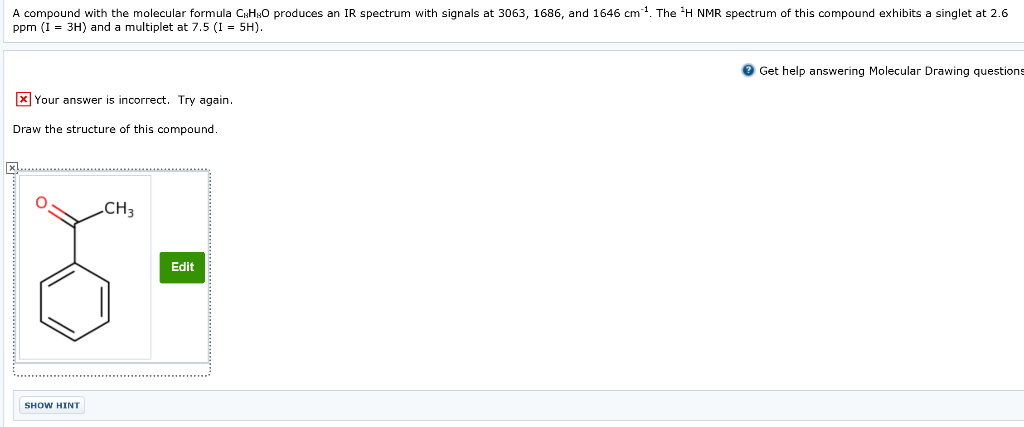 Solved A compound with the molecular formula CiHuO produces | Chegg.com