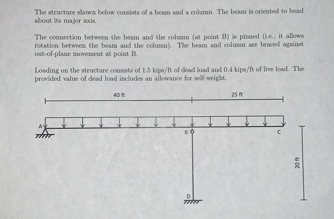 Assuming Lb=0, identify the lightest wide flange | Chegg.com Assuming Lb=0, identify the lightest wide flange | Chegg.com