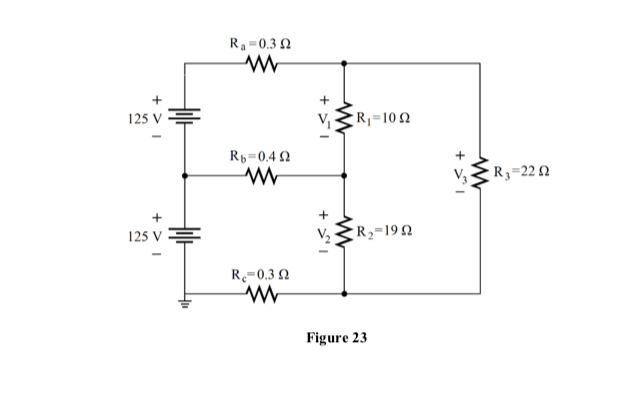 Solved Problem The circuit in Figure 23 is a direct-current | Chegg.com
