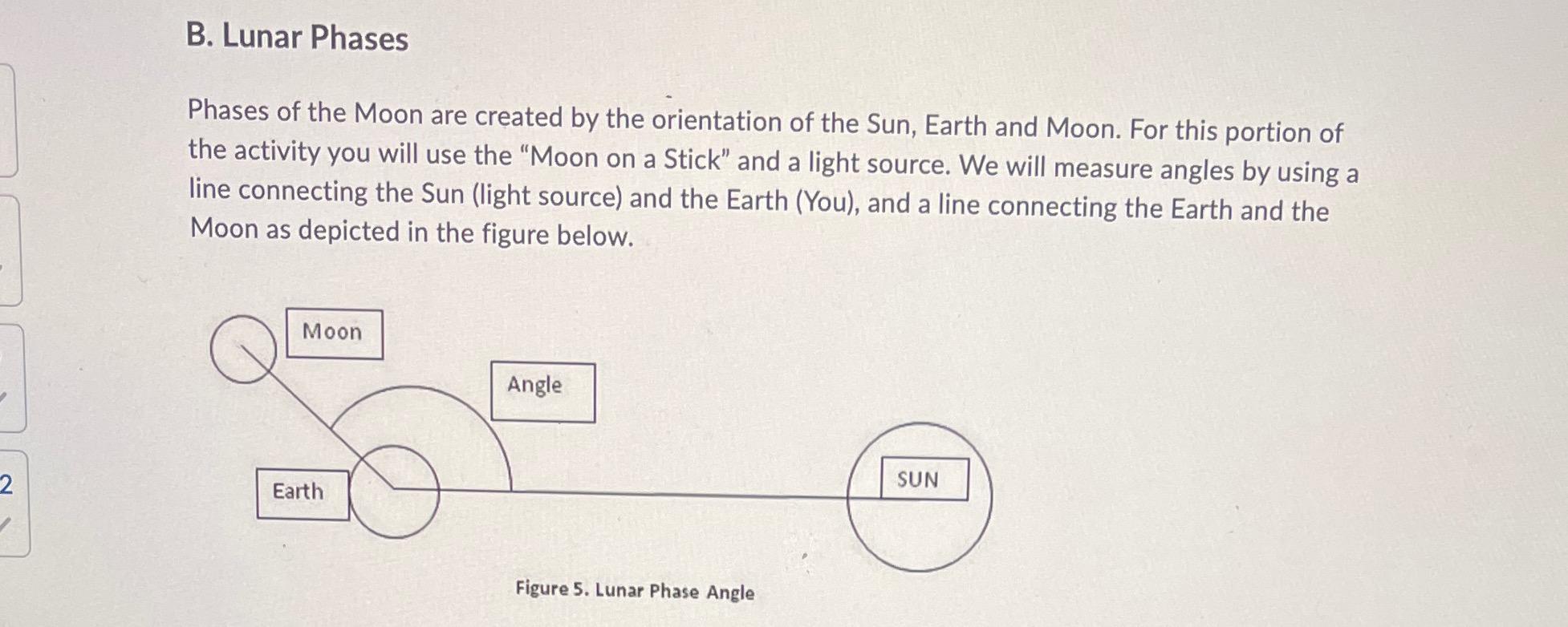 Solved 1. During a full moon, are the maria facing the | Chegg.com