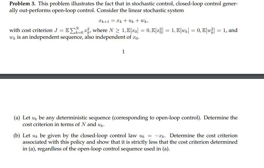 Problem 3. This problem illustrates the fact that in | Chegg.com