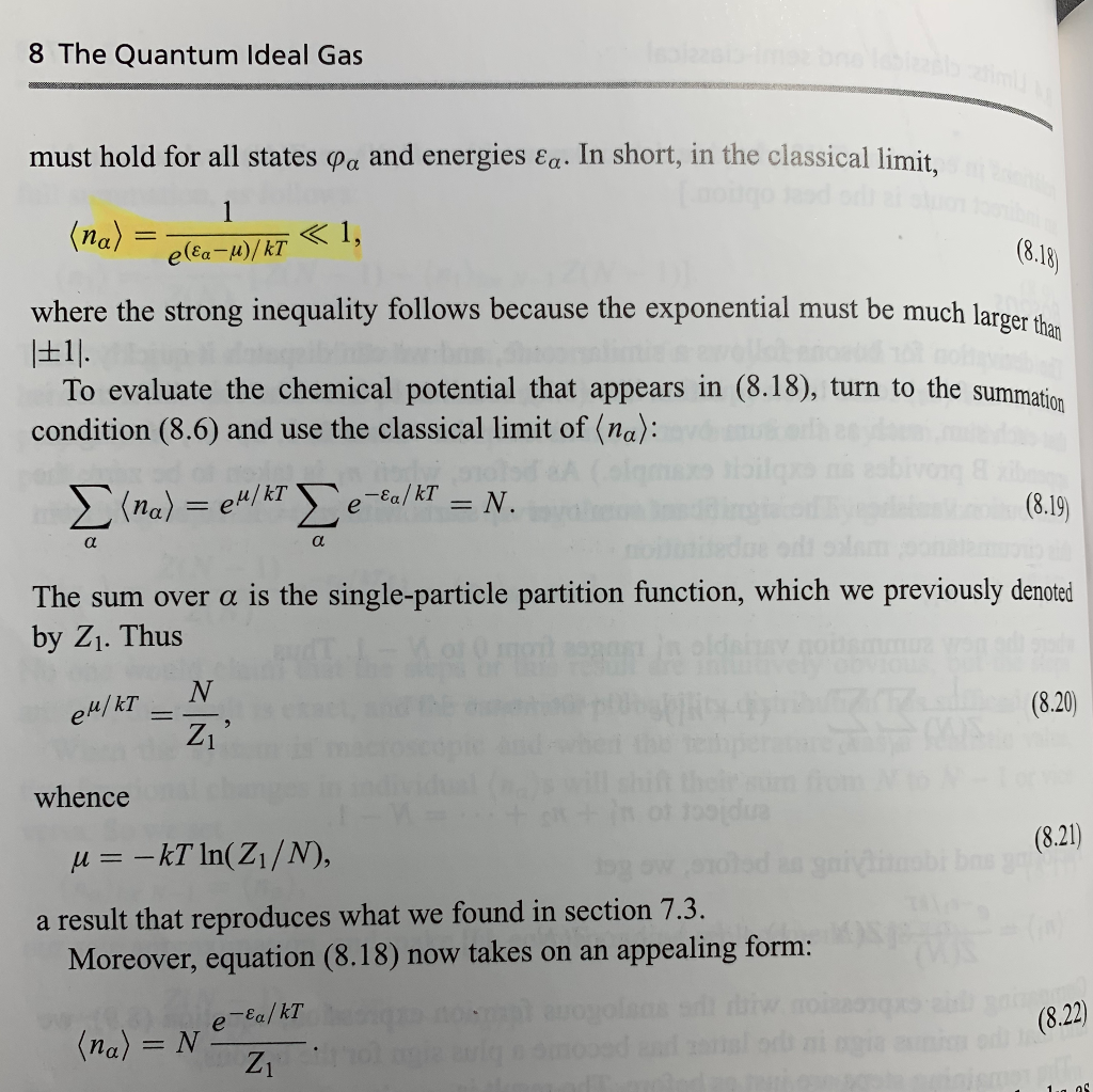 (a) Use the limiting expressions in section 8.4, | Chegg.com