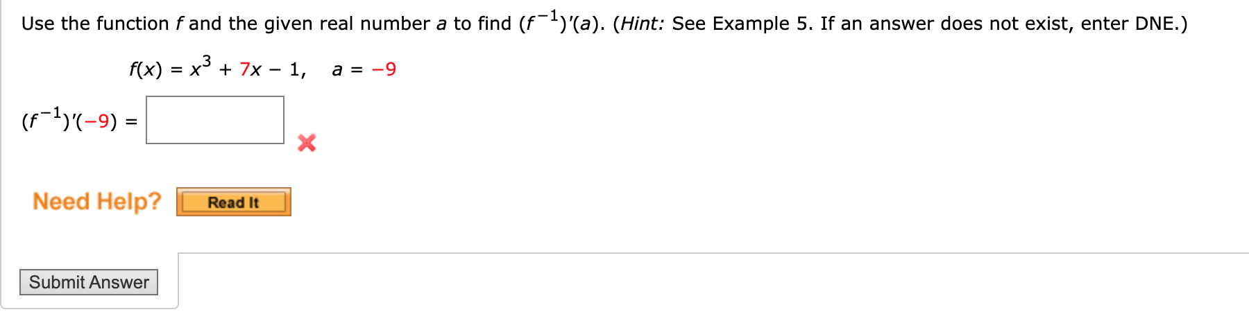 Solved Use the function f and the given real number a to | Chegg.com