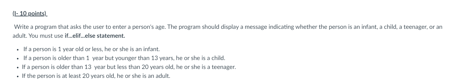 Solved Write a program that asks the user to enter a | Chegg.com