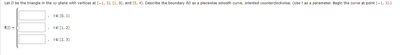Solved Let D Be The Triangle In The Xy Plane With Vertices