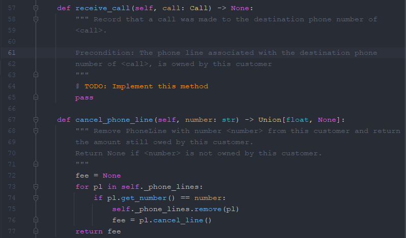Solved Task 2.3: Complete class Customer Finally, open | Chegg.com