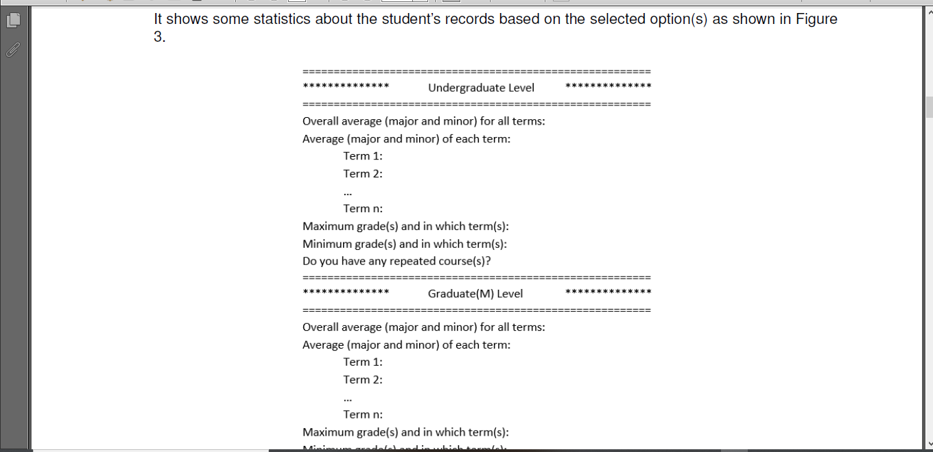 Develop a menu driven complete program that can | Chegg.com