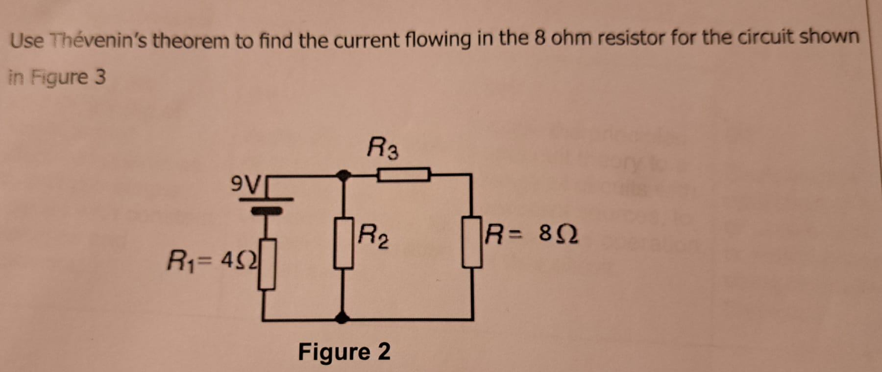 Solved Use Thévenin’s theorem to find the current flowing in | Chegg.com